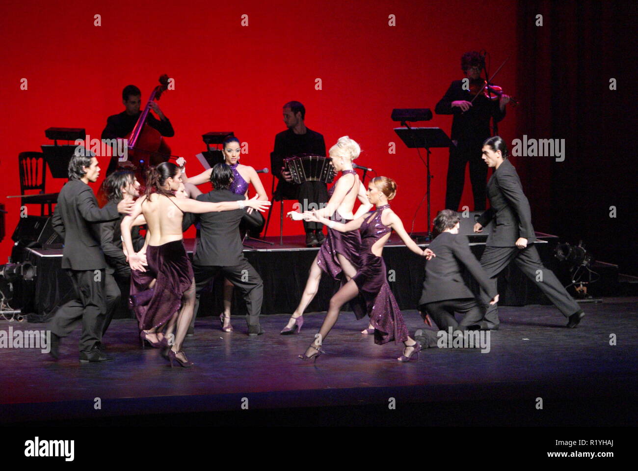 Tango Fire dance performance in Sydney, Australia Stock Photo - Alamy