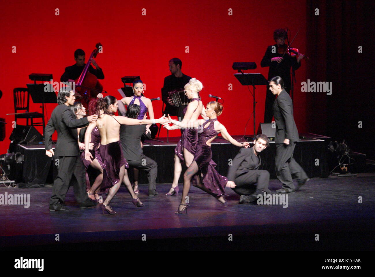 Tango Fire dance performance in Sydney, Australia Stock Photo - Alamy