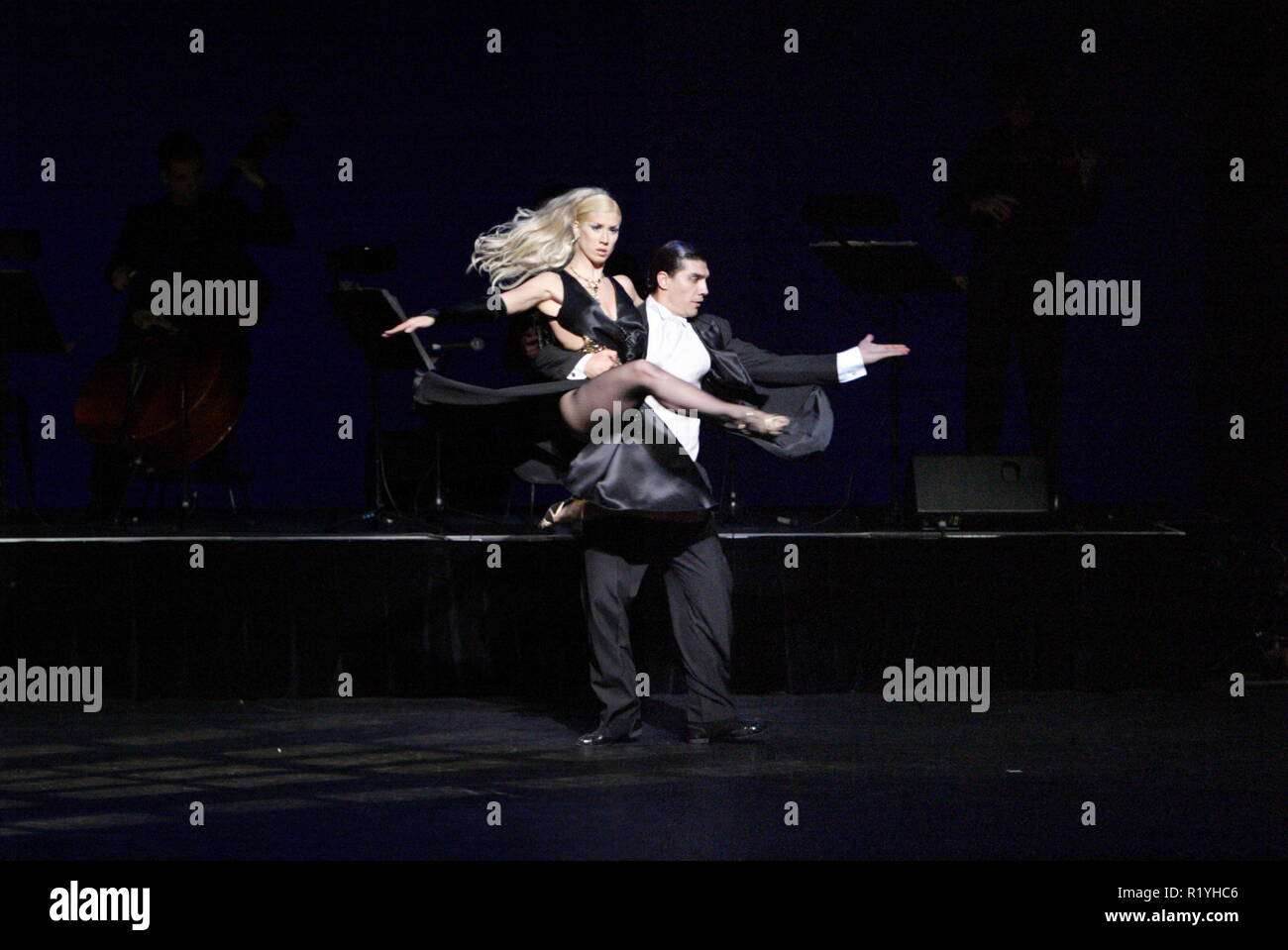 Tango Fire dance performance in Sydney, Australia Stock Photo - Alamy