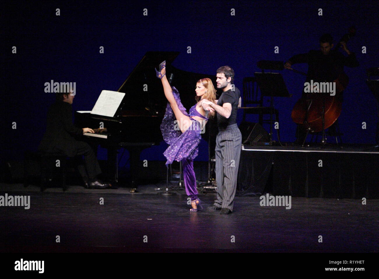 Tango Fire dance performance in Sydney, Australia Stock Photo - Alamy