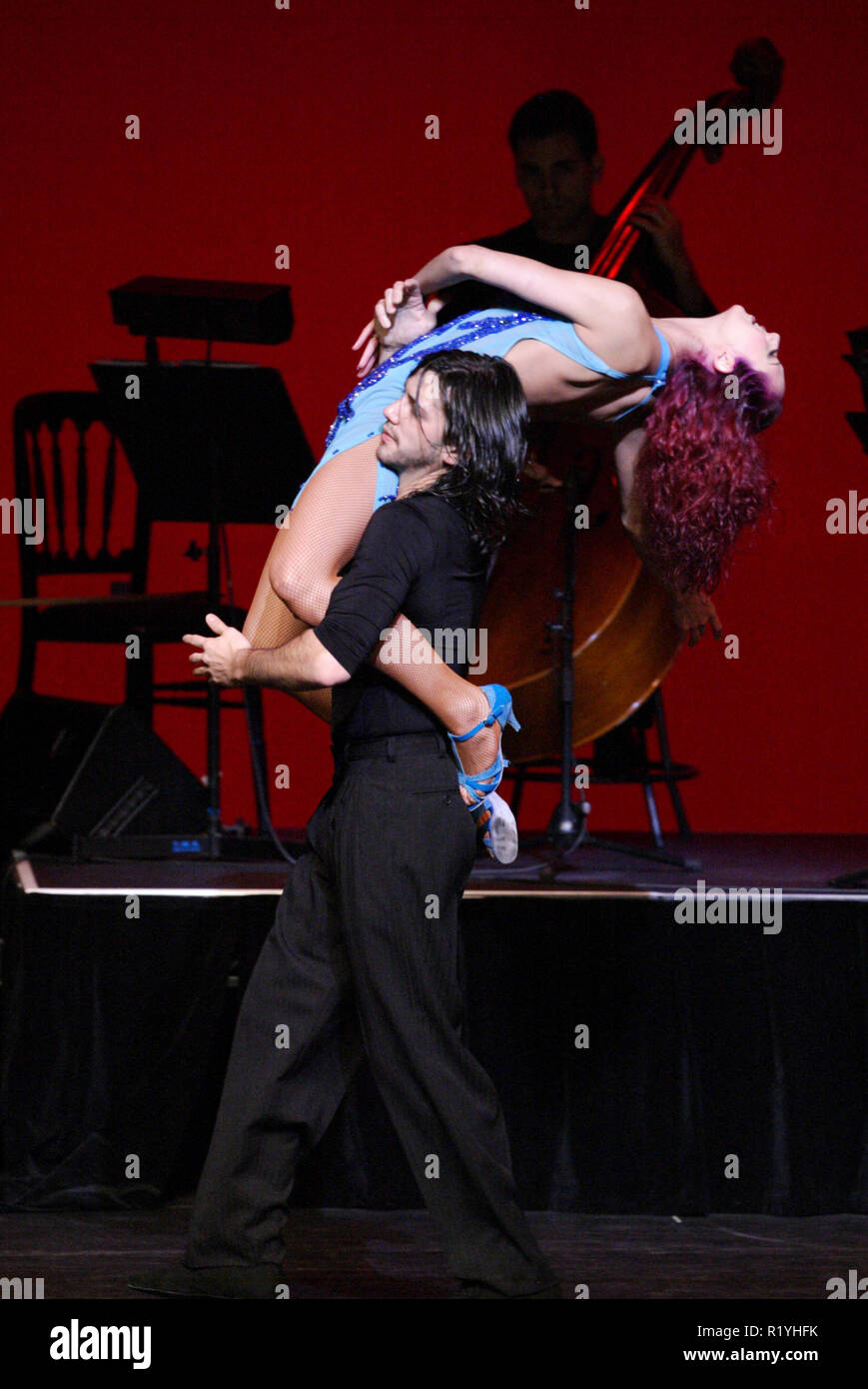 Tango Fire dance performance in Sydney, Australia Stock Photo - Alamy