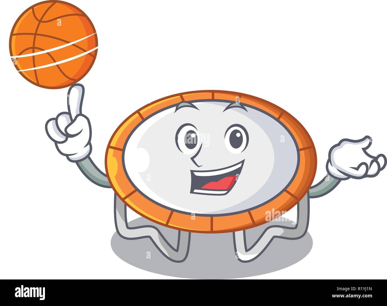 Jumping Hoops Stock Vector Images - Alamy