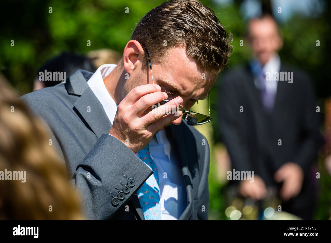 Crying with laughter hi-res stock photography and images - Alamy