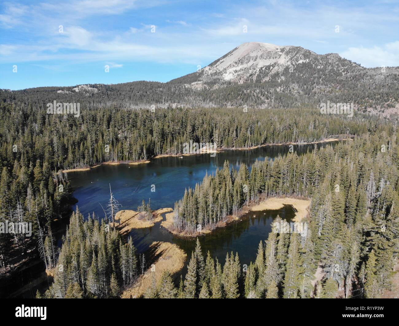 Mammoth lakes california aerial hi-res stock photography and images - Alamy