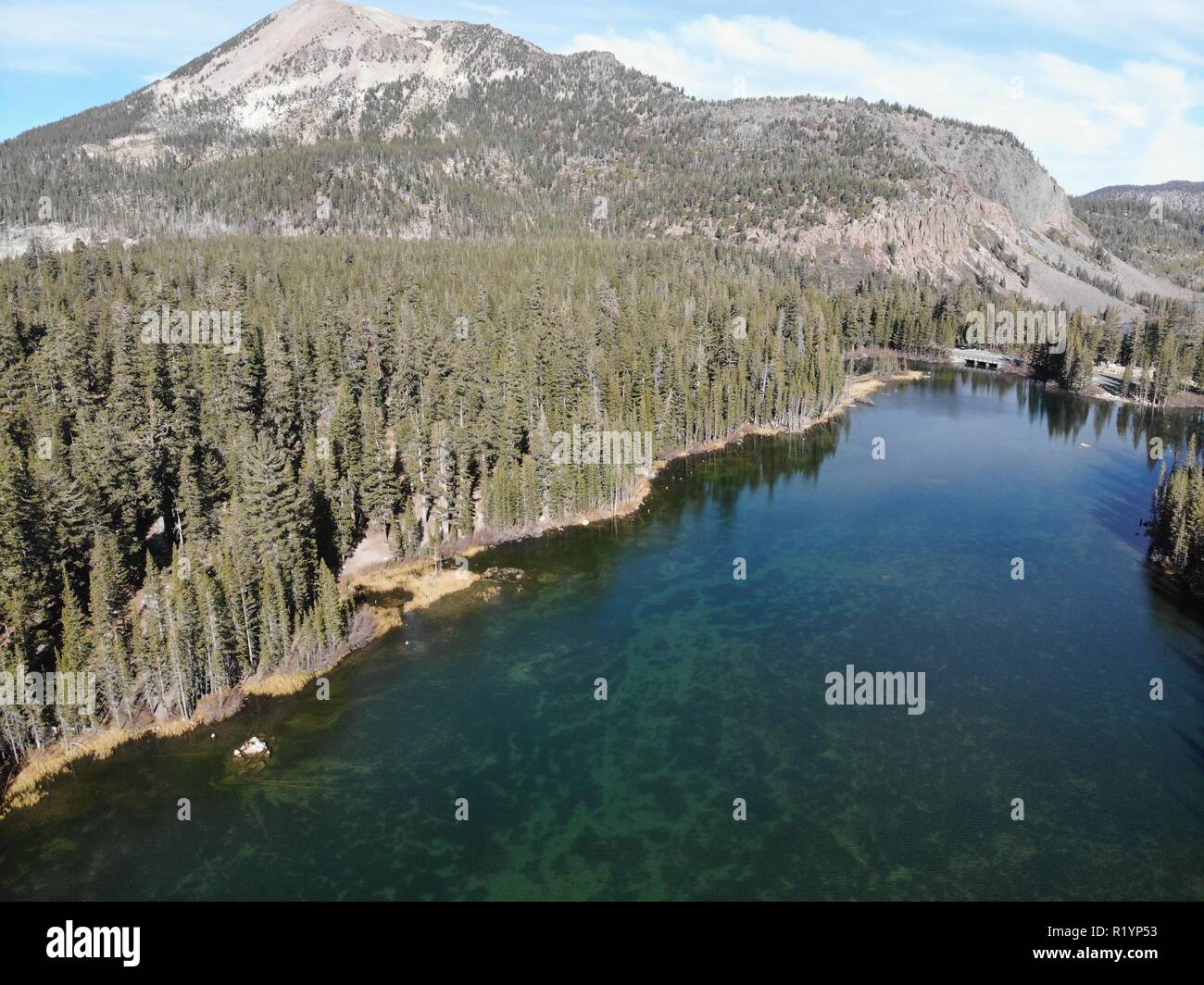 Mammoth lakes california aerial hi-res stock photography and images - Alamy