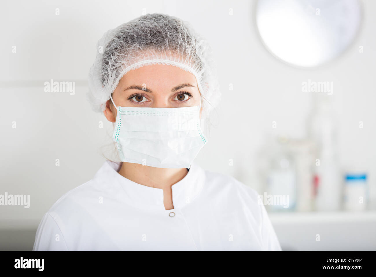 Female nurse having a productive day at work in hospital Stock Photo ...