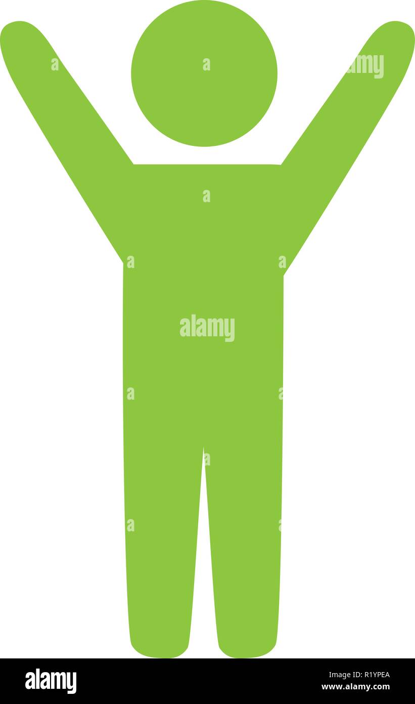 ecology human silhouette icon vector illustration design Stock Vector ...
