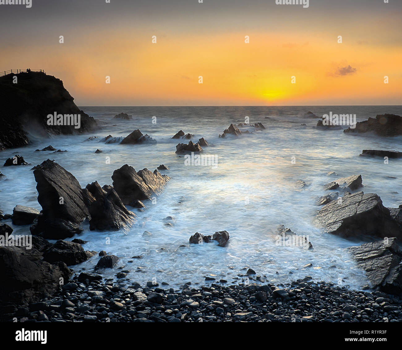 Seascape north devon hi-res stock photography and images - Alamy