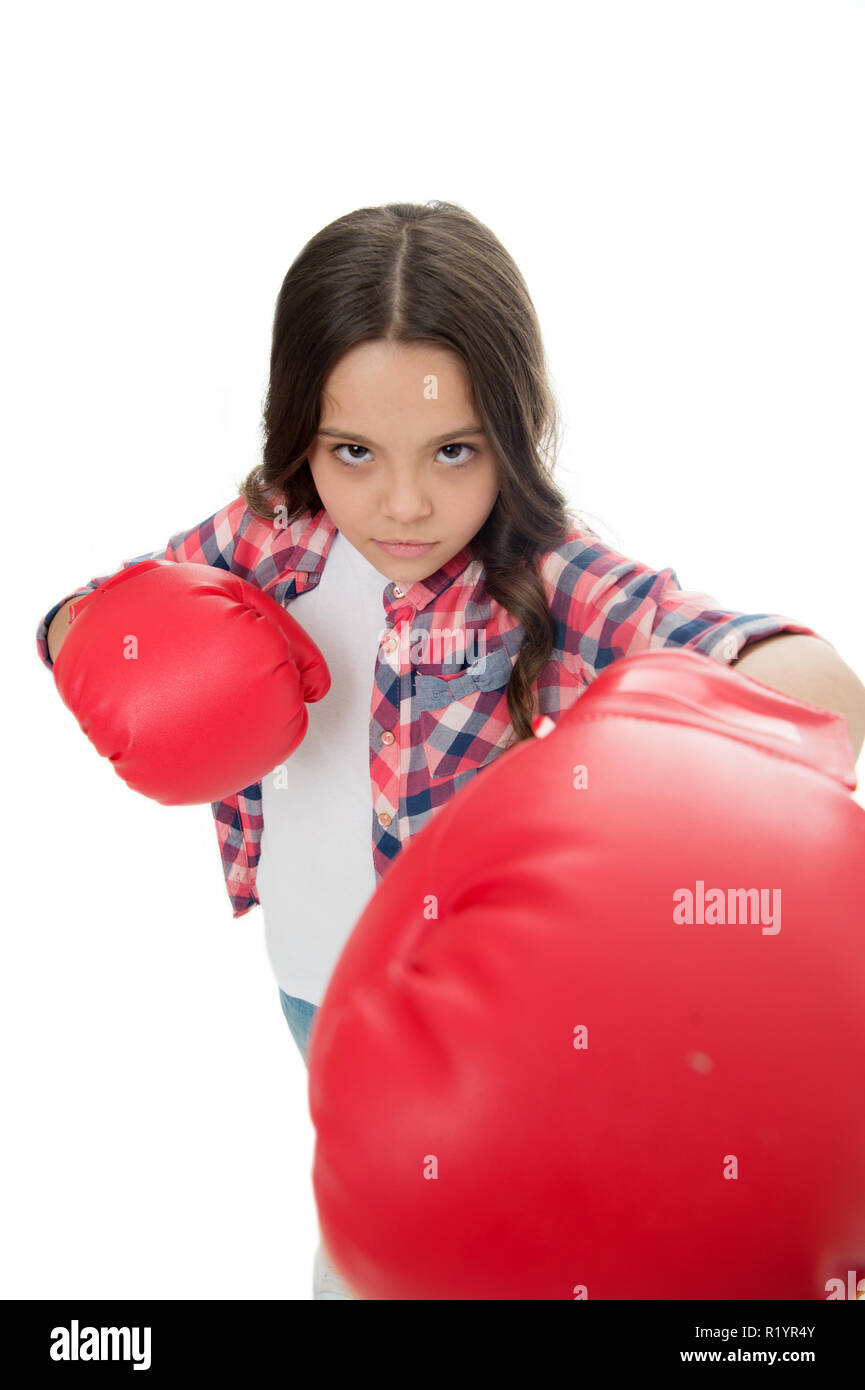 Feel powerful. Girls power concept. Feminist upbringing and female ...