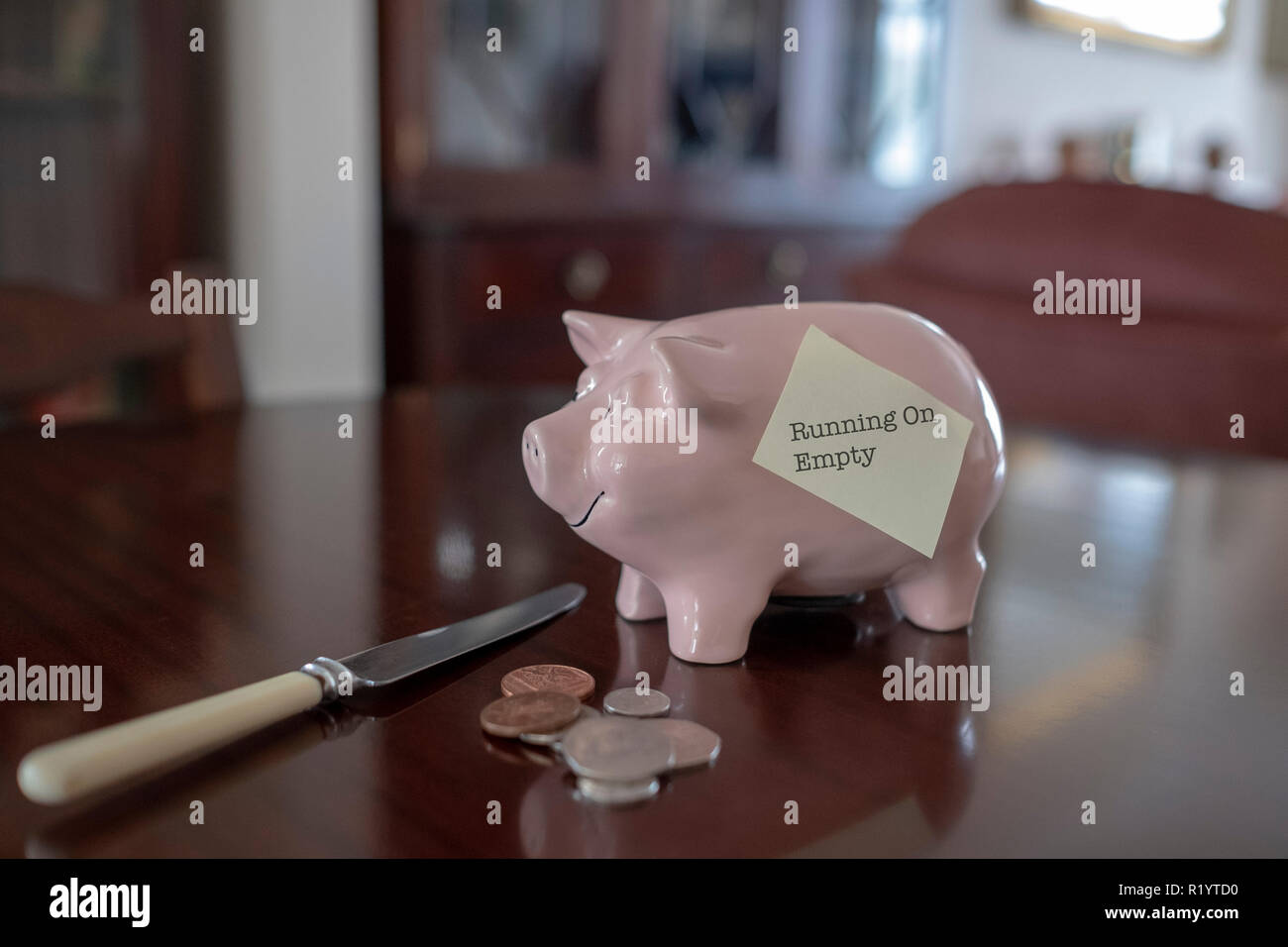 Empty money box hi-res stock photography and images - Alamy