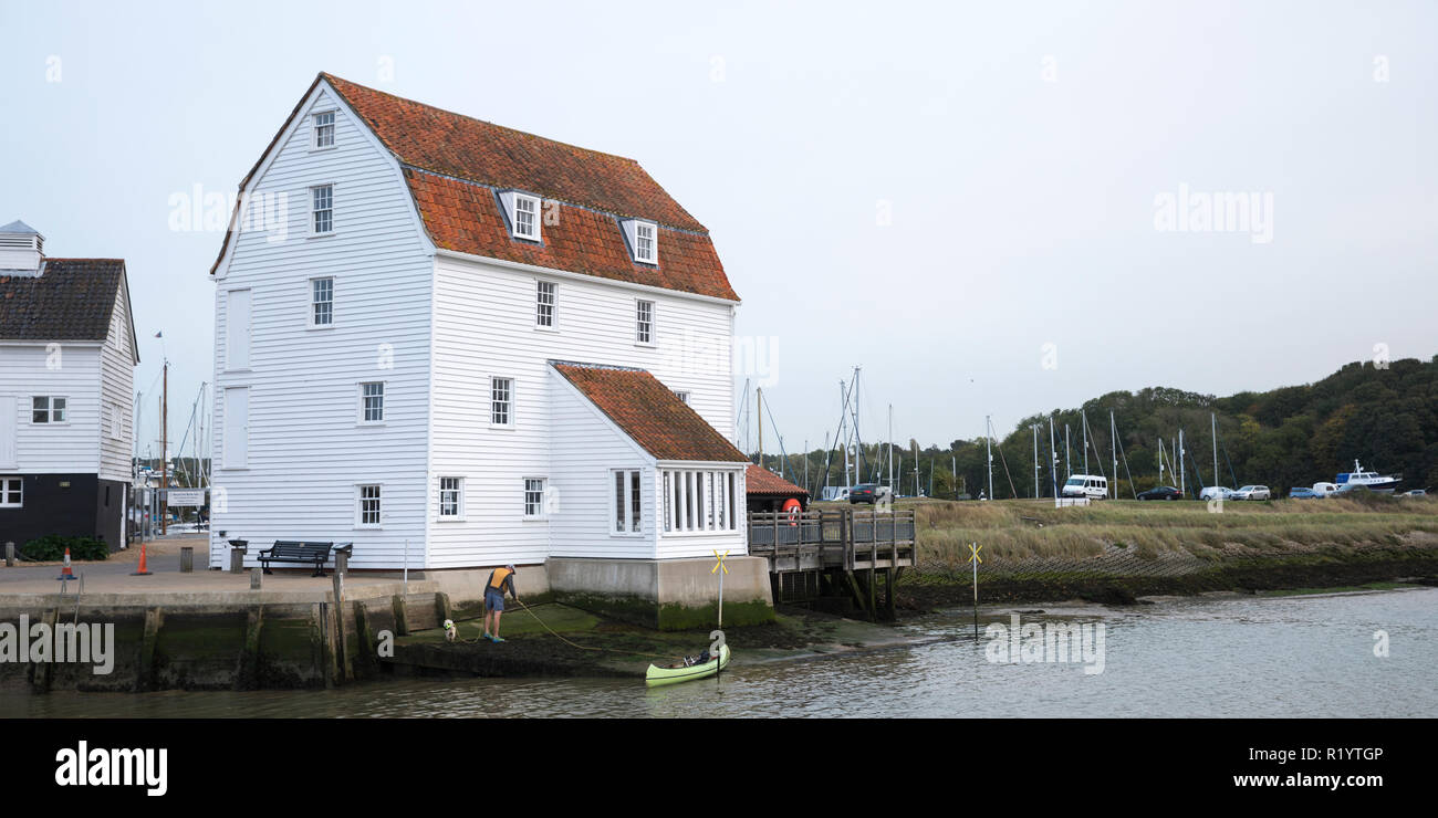 The Tide Mill living museum producing stoneground flour in a ...
