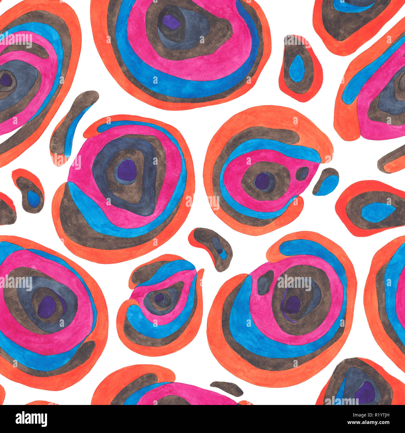 Watercolor Abstract Animals