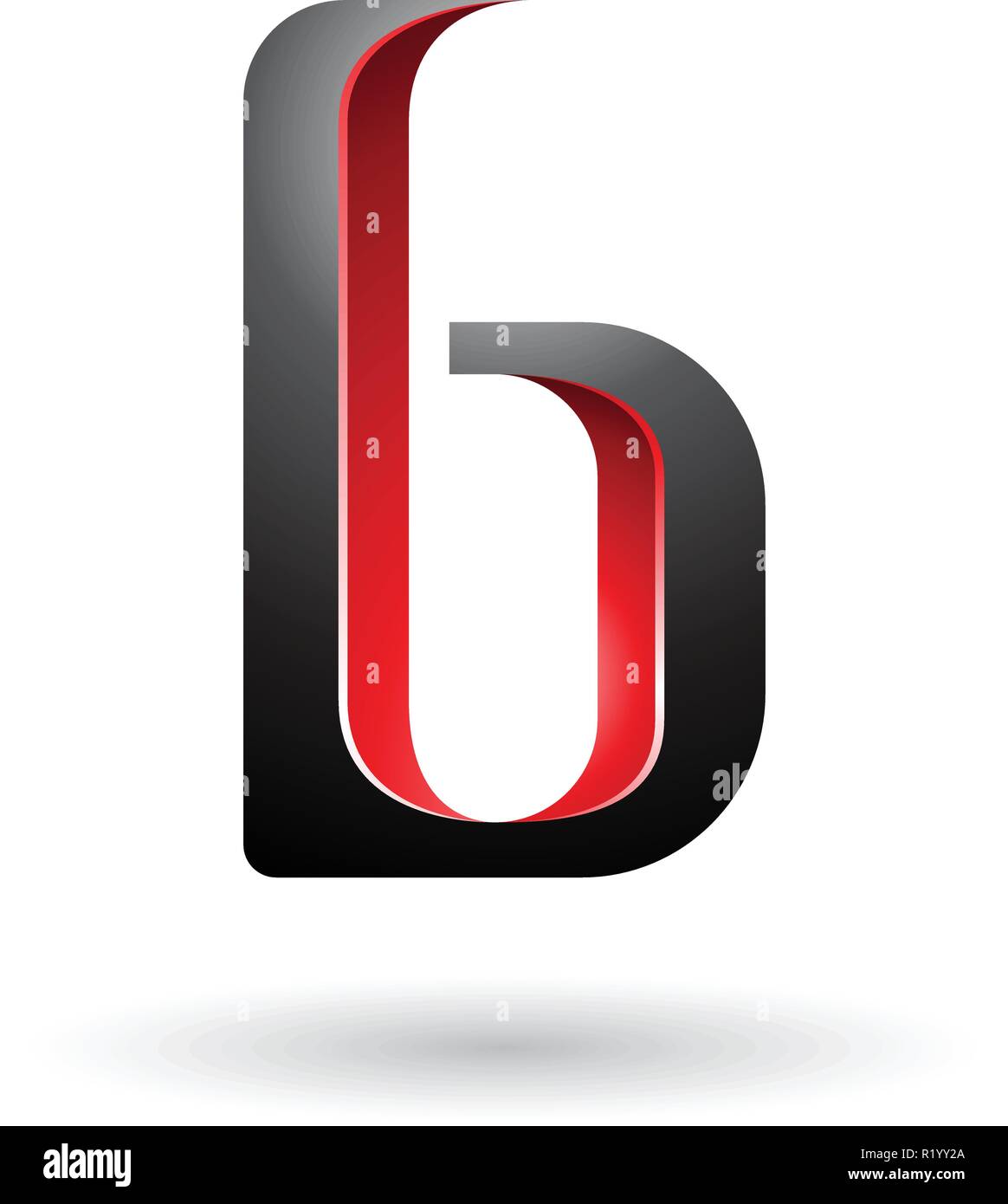 Shaded letters Stock Vector Images - Alamy