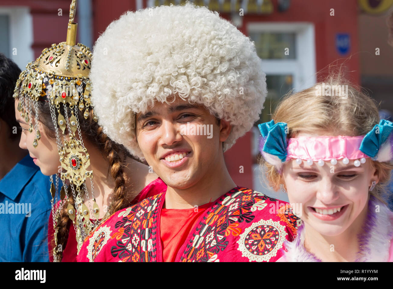 Beautiful turkmen woman hi-res stock photography and images - Alamy