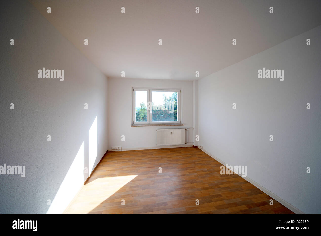 Interior of a modern empty apartment Stock Photo - Alamy