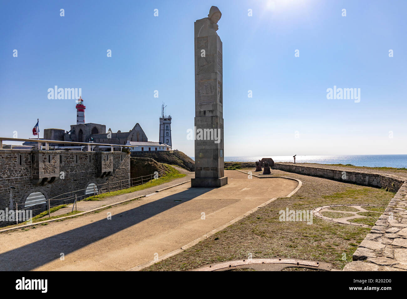French National Memorial for Sailors who had died for France Stock ...
