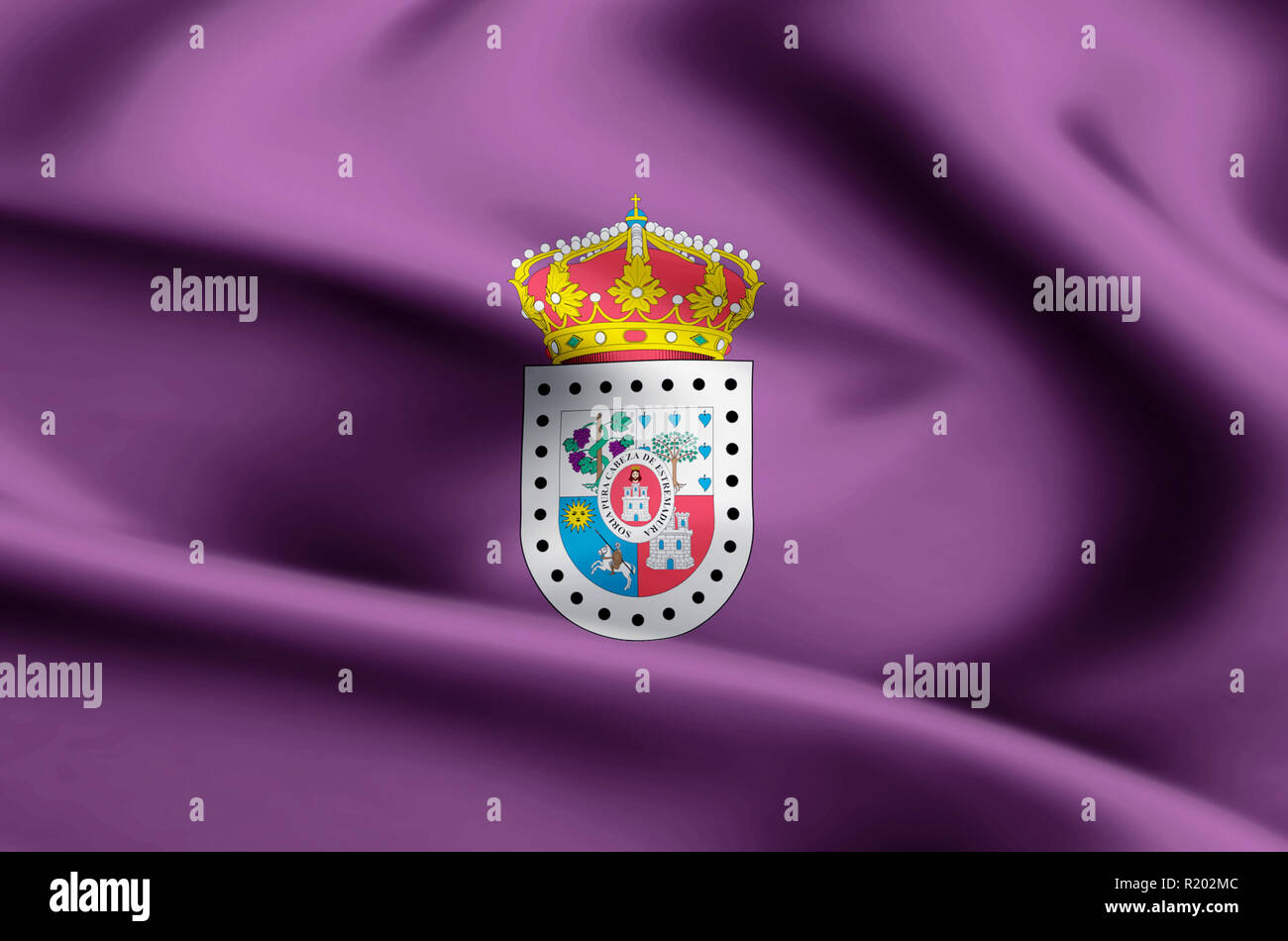 Soria modern and realistic closeup flag illustration. Perfect for ...