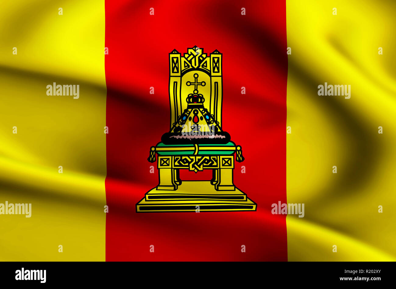 Tver modern and realistic closeup flag illustration. Perfect for ...