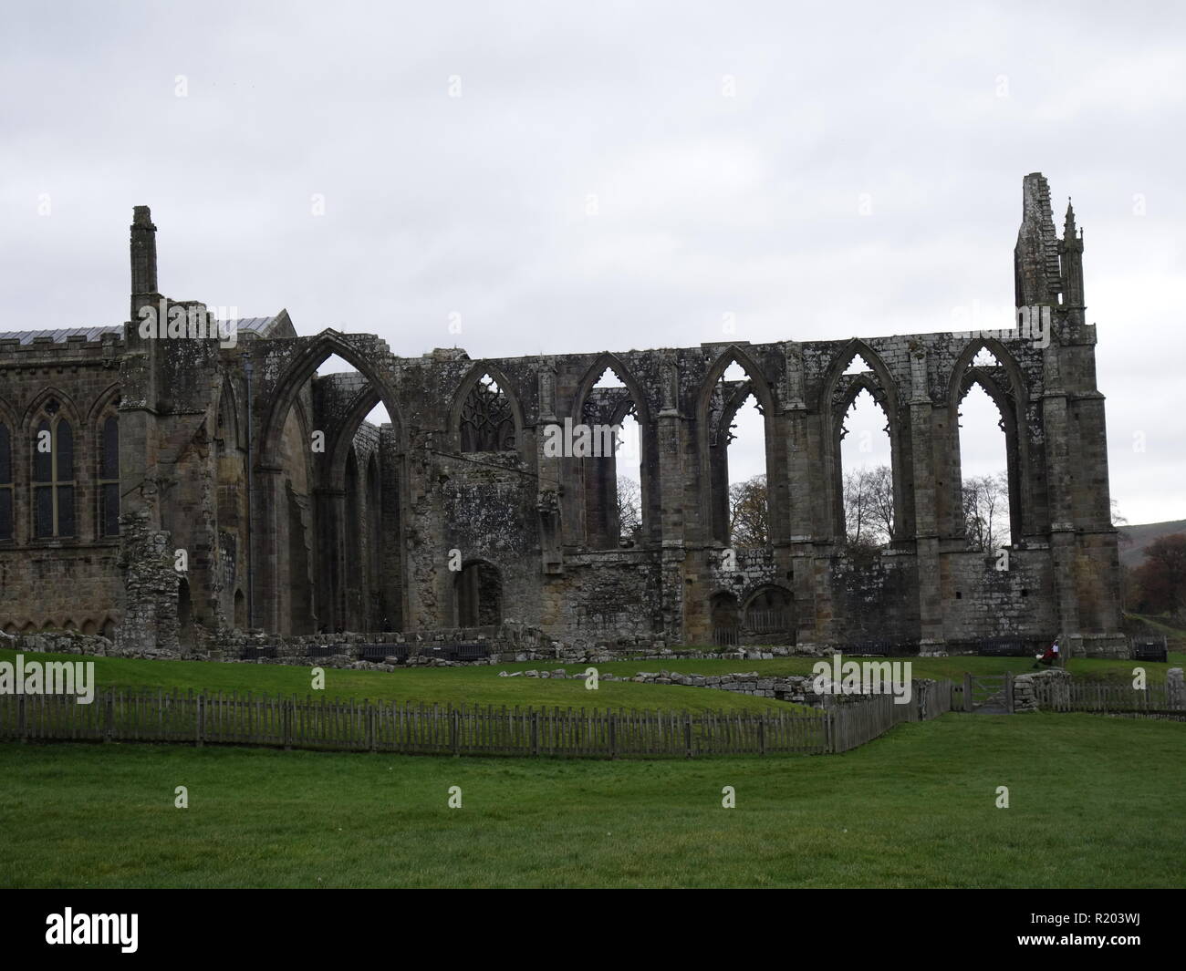 photogrpah from around the olf ruins of Bolton Abbey Stock Photo - Alamy