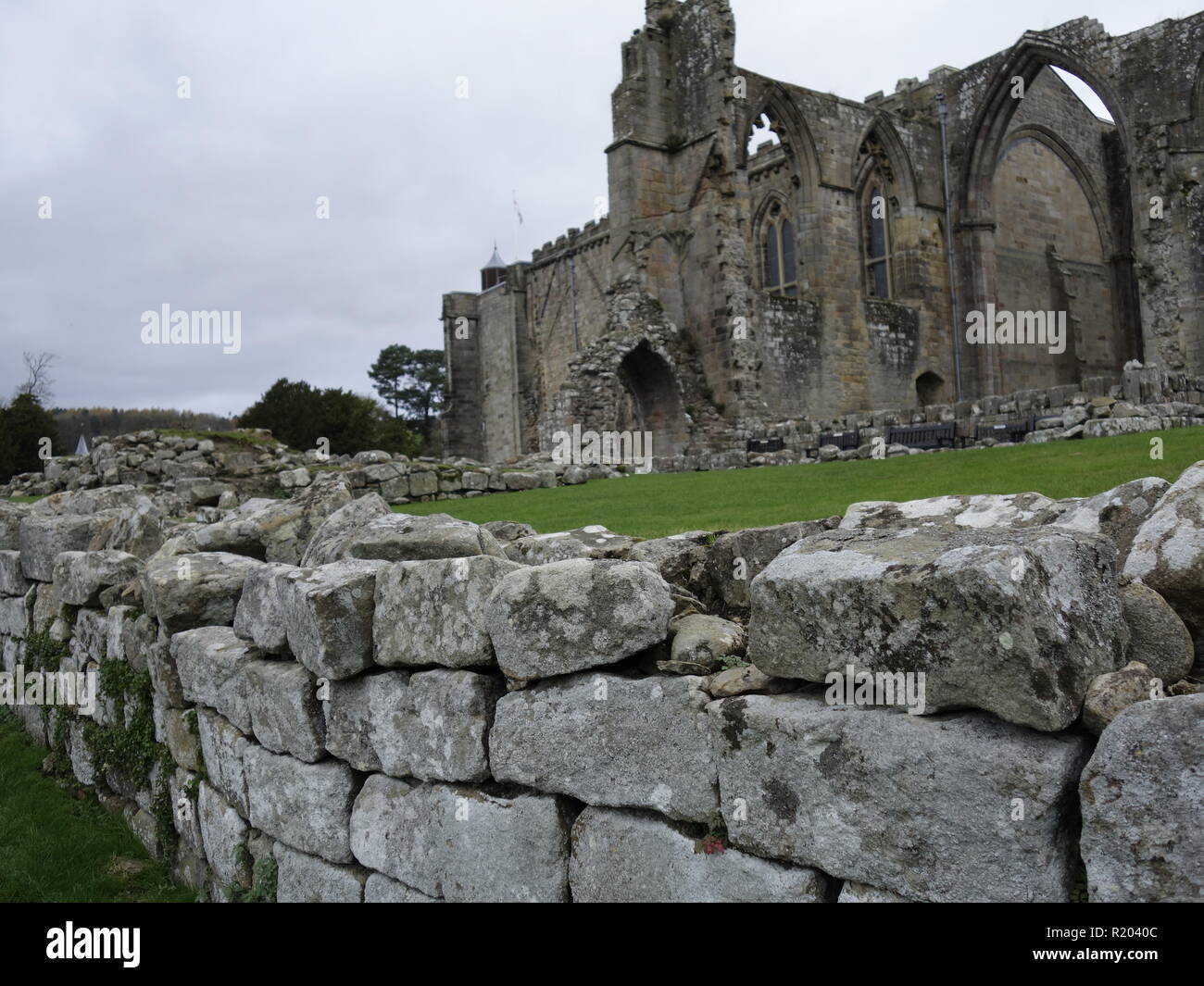 photogrpah from around the olf ruins of Bolton Abbey Stock Photo - Alamy