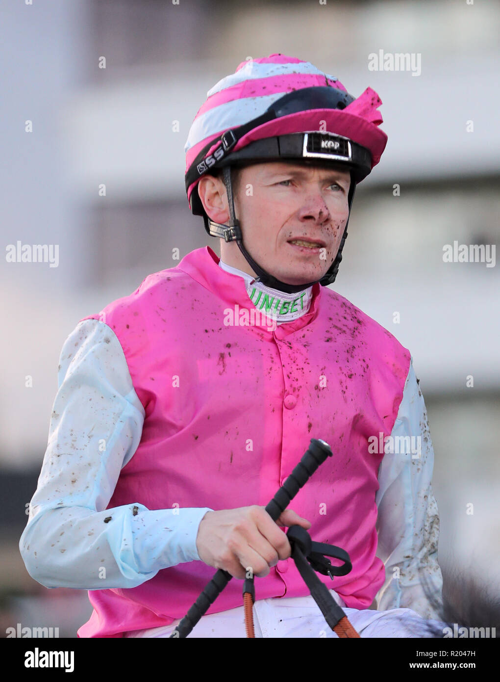 Jockey Jamie Spencer Stock Photo - Alamy