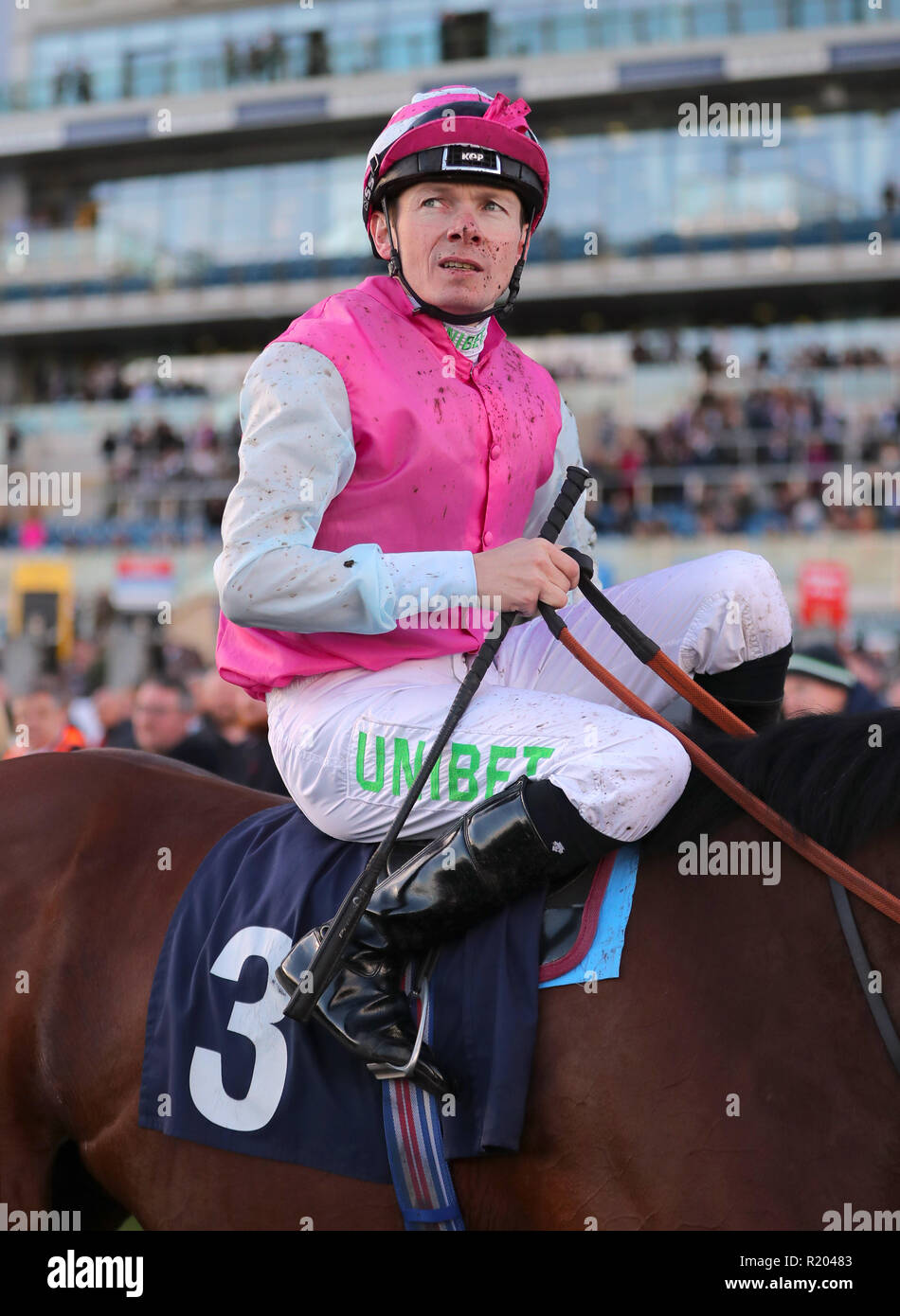Jockey Jamie Spencer Stock Photo - Alamy