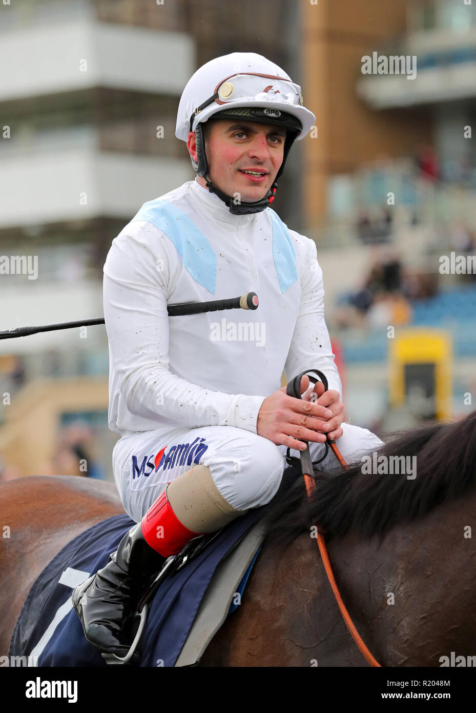 Jockey Andrea Atzeni Stock Photo - Alamy