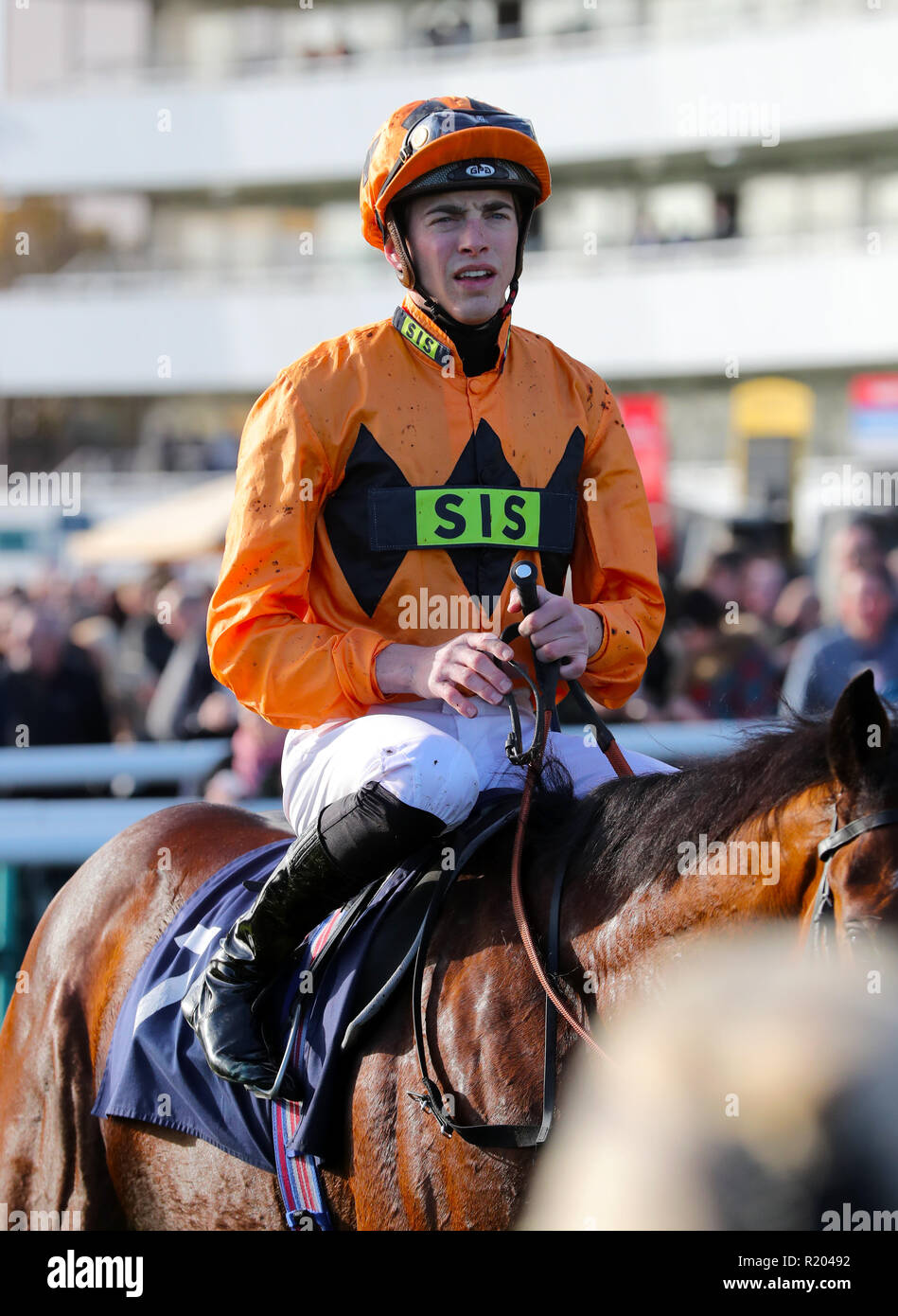 Jockey James Doyle Stock Photo - Alamy