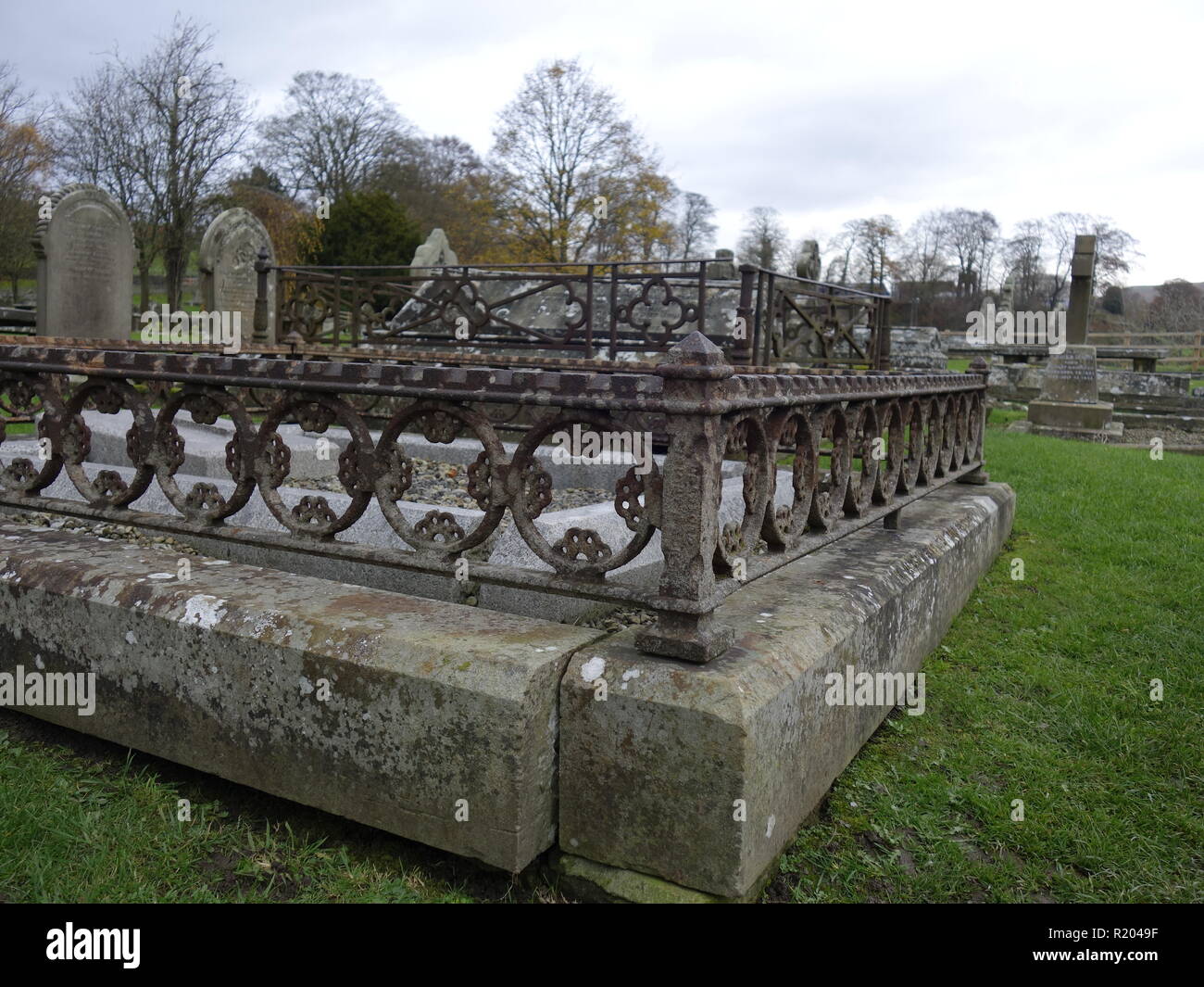 photogrpah from around the olf ruins of Bolton Abbey Stock Photo - Alamy