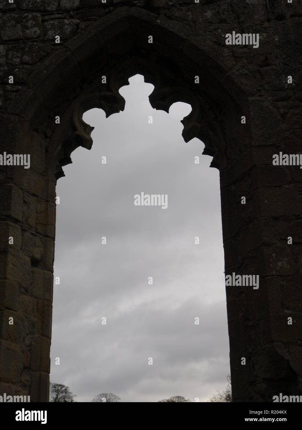 photogrpah from around the olf ruins of Bolton Abbey Stock Photo - Alamy
