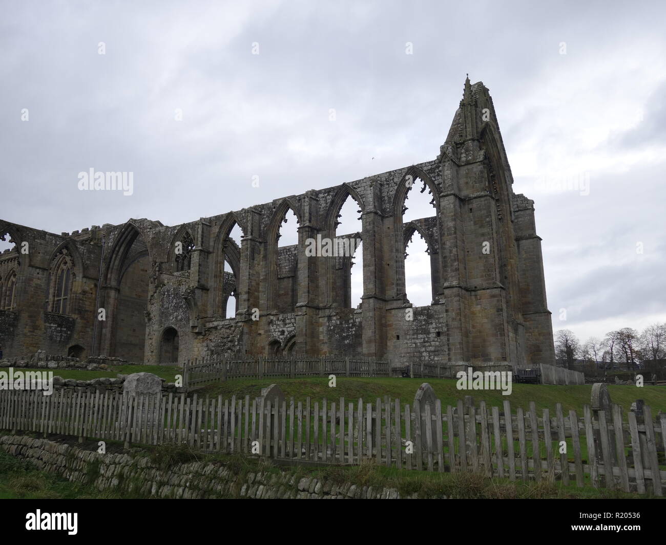 photogrpah from around the olf ruins of Bolton Abbey Stock Photo - Alamy