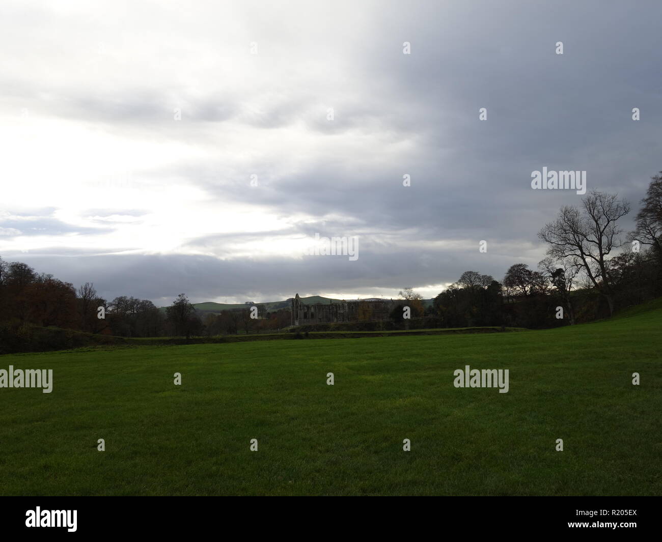 photogrpah from around the olf ruins of Bolton Abbey Stock Photo - Alamy