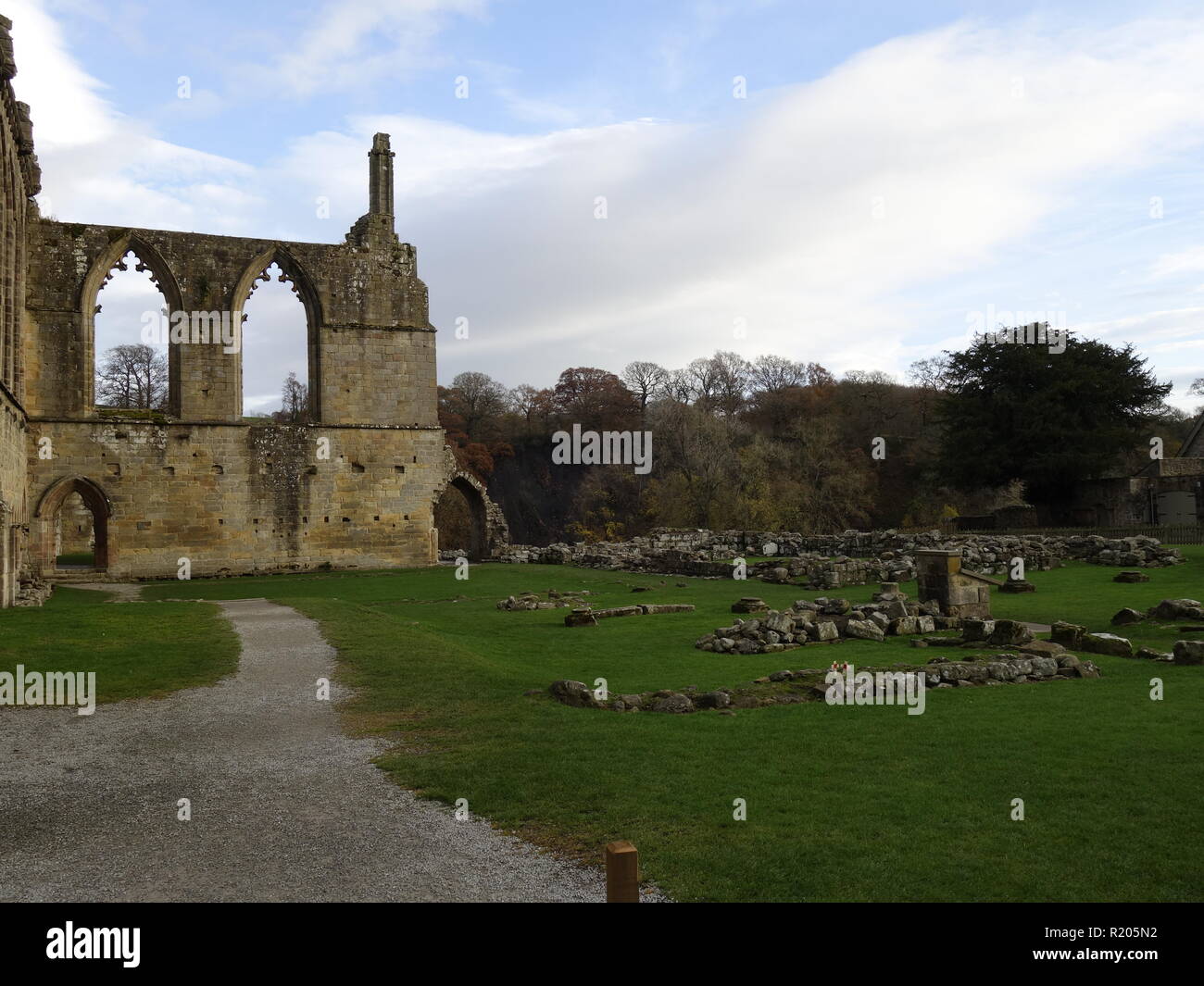 photogrpah from around the olf ruins of Bolton Abbey Stock Photo - Alamy
