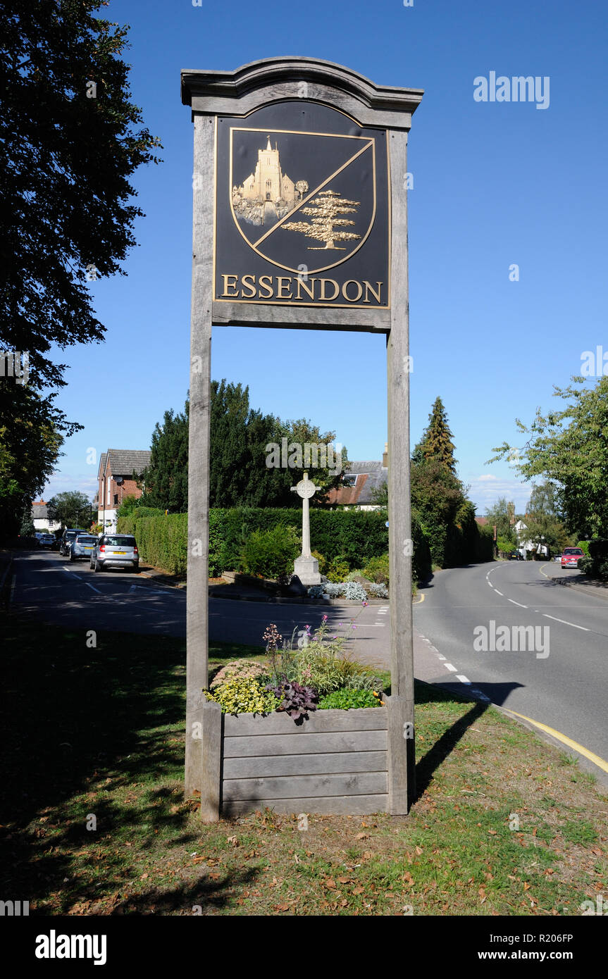 English village signs hi-res stock photography and images - Alamy