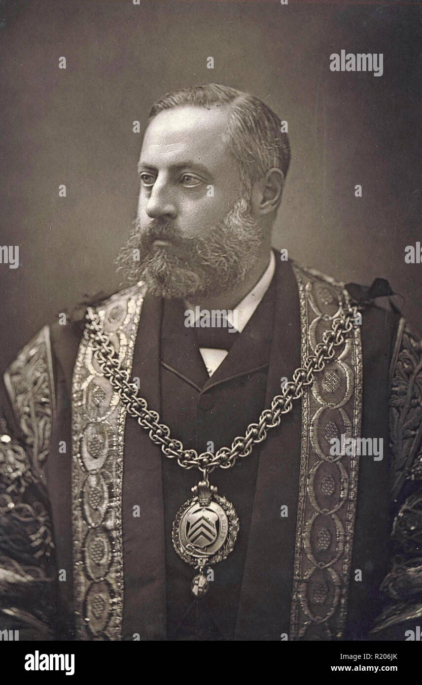 Historic Archive Image of the 3rd Marquess of Bute, Cardiff. Mayor of ...