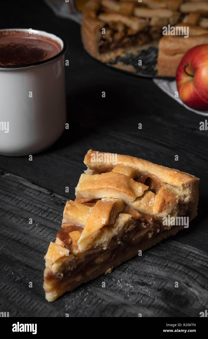 Vertical pie hi-res stock photography and images - Alamy