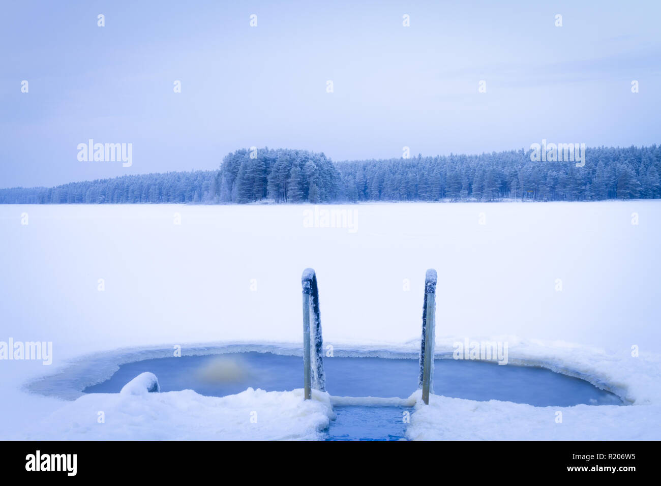 Ice Swim Finland High Resolution Stock Photography and Images - Alamy
