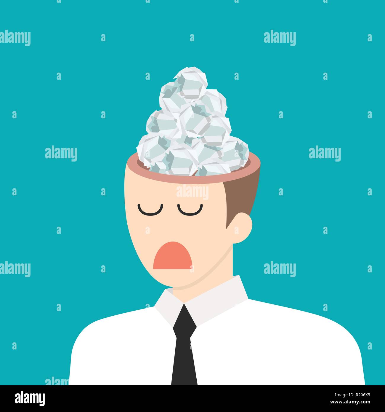 Unnecessary information Stock Vector Images - Alamy