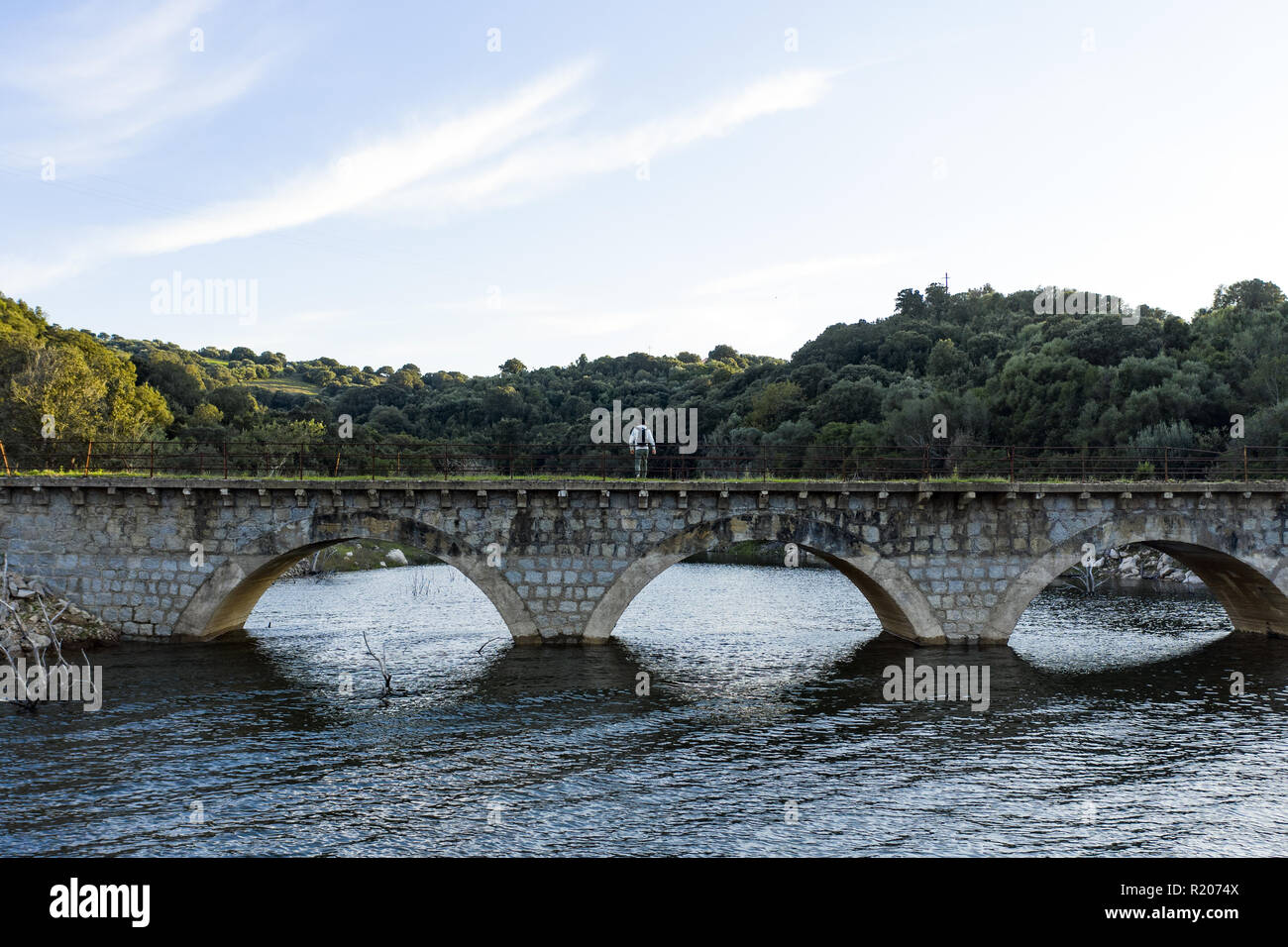 Aqueduct aerial roman lake hi-res stock photography and images - Alamy