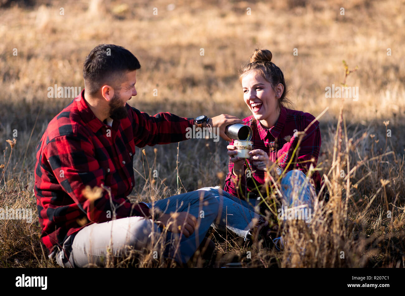 Sharing bottle hi-res stock photography and images - Alamy