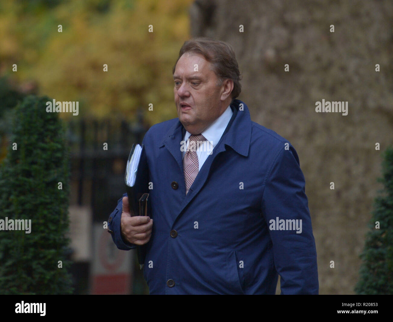 Conservative MP John Hayes arrives in Downing Street, London Stock ...