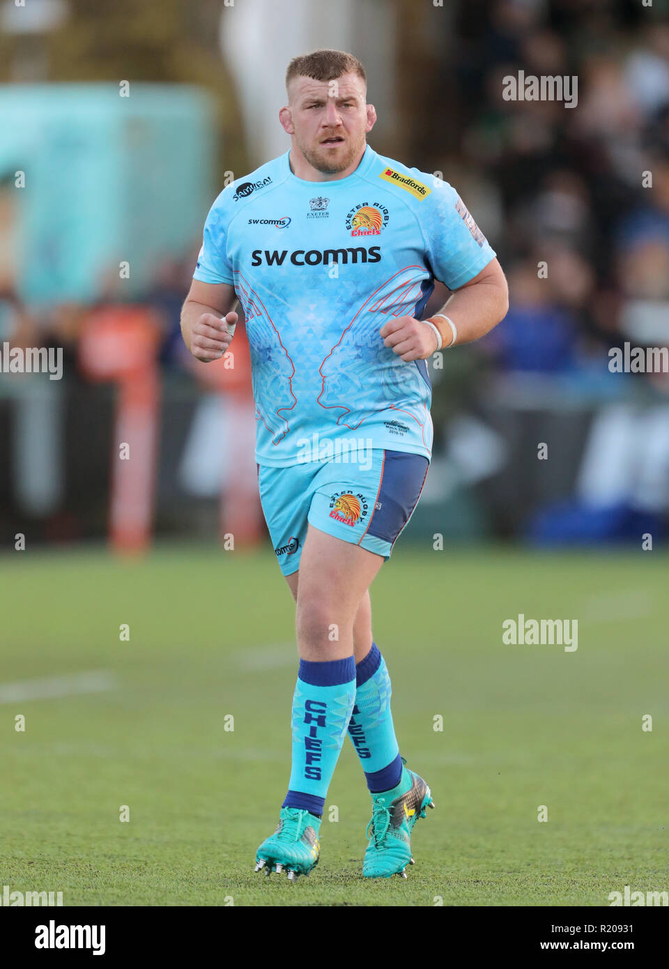 Exeter Chiefs' Moray Low Stock Photo - Alamy