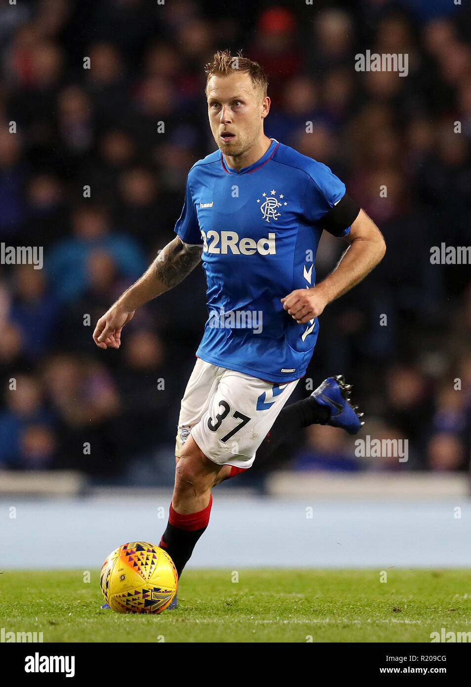 Rangers' Scott Arfield Stock Photo - Alamy