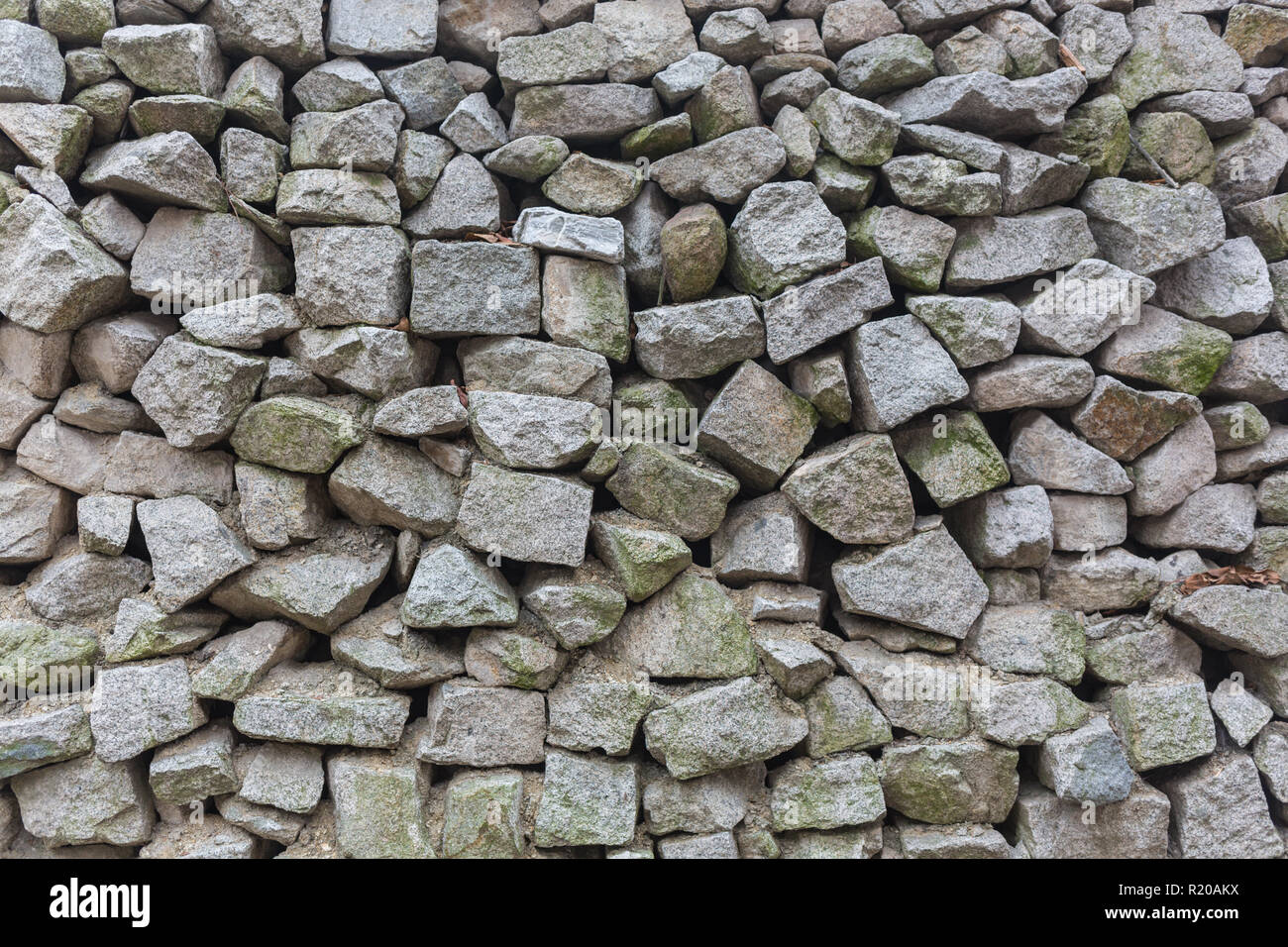 stone paving background fence Stock Photo - Alamy