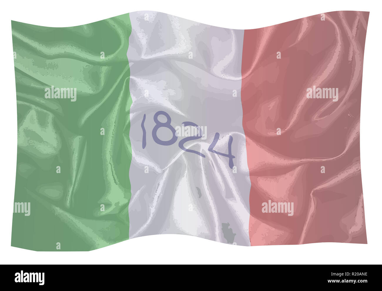 The alamo flag Cut Out Stock Images & Pictures - Alamy