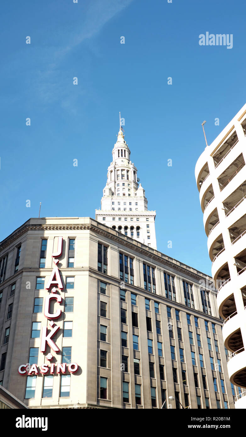 Jack Casino in the historic Higbee building in downtown Cleveland, Ohio ...