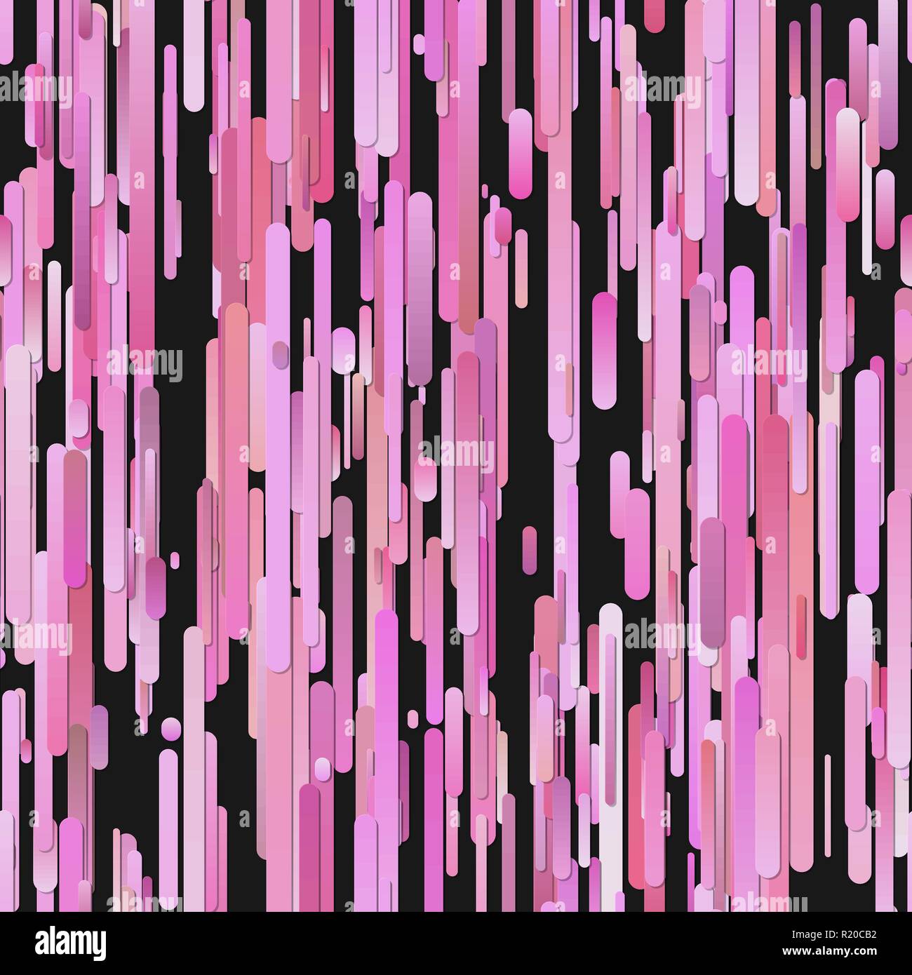 Pink trendy abstract gradient background with vertical rounded stripe pattern Stock Vector Image ...