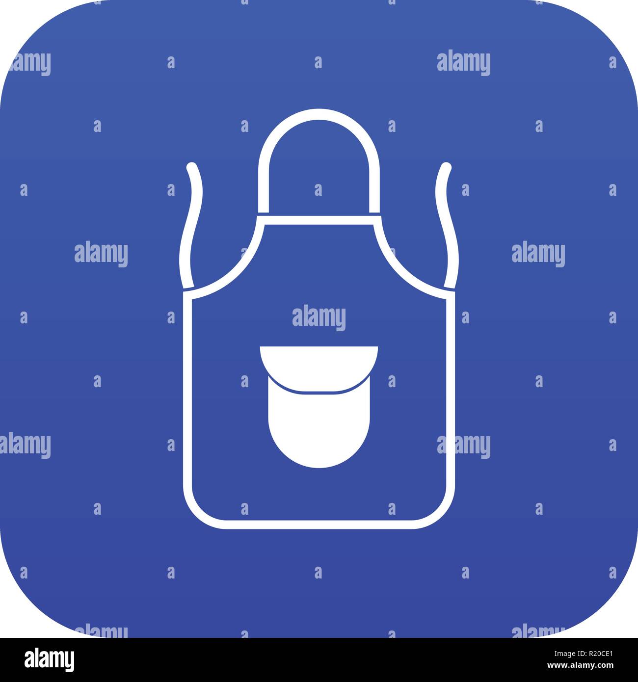 Apron pocket icon simple hi-res stock photography and images - Alamy