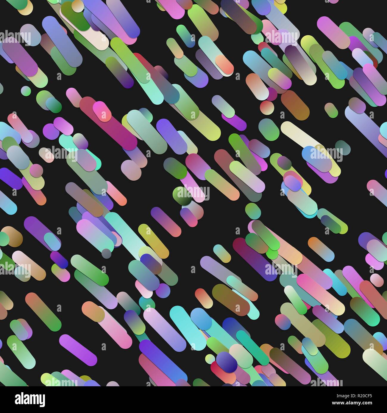 Colorful abstract seamless modern diagonal gradient stripe pattern background - graphic design ...