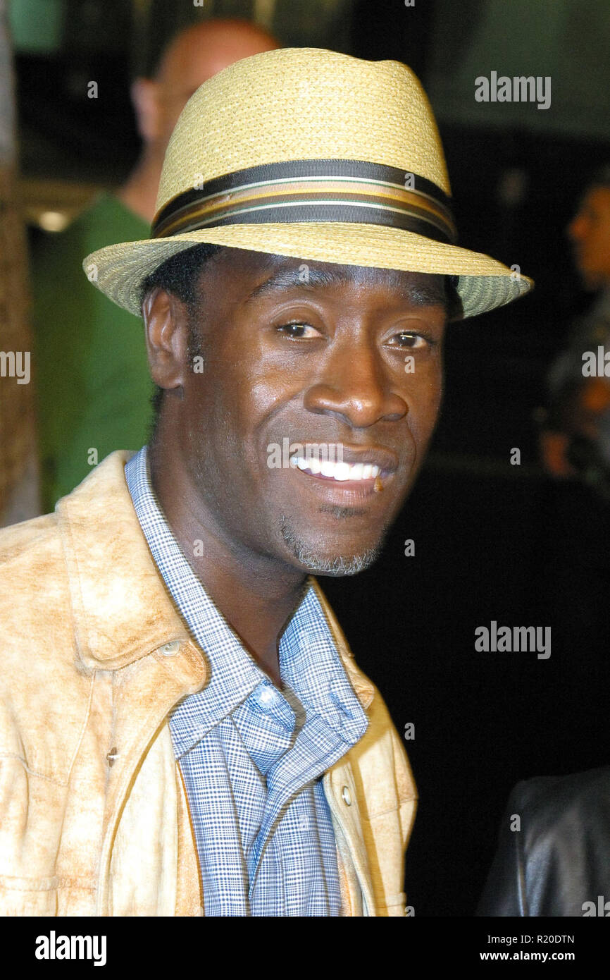 Don Cheadle 10/16/03 IN THE CUT @ Academy of Motion Picture Arts and Sciences, Beverly Hills ...